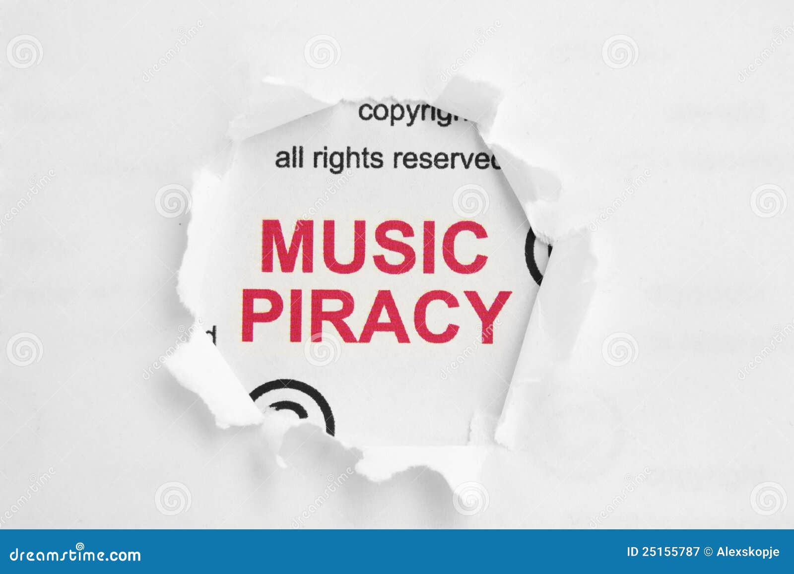 Music piracy stock image. Image of compact, attack, word - 25155787