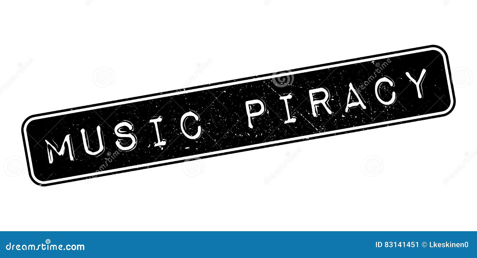 Music Piracy rubber stamp stock illustration. Illustration of copy ...