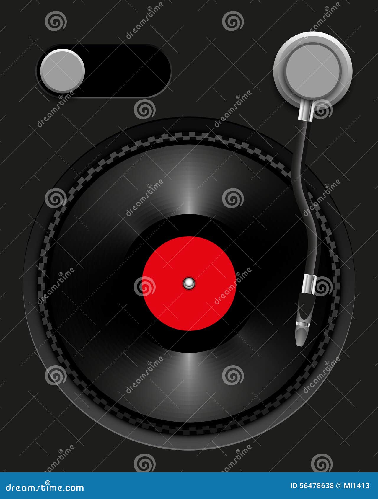 Music plate stock vector. Illustration of grid, music - 56478638