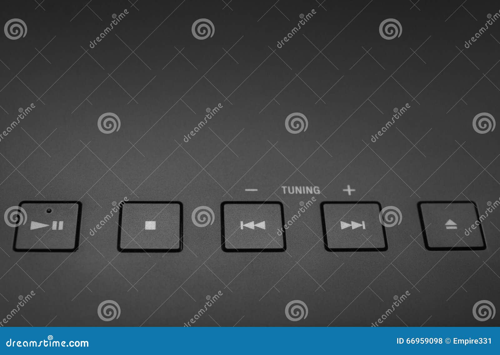 Music play buttons stock photo. Image of audio, control - 66959098