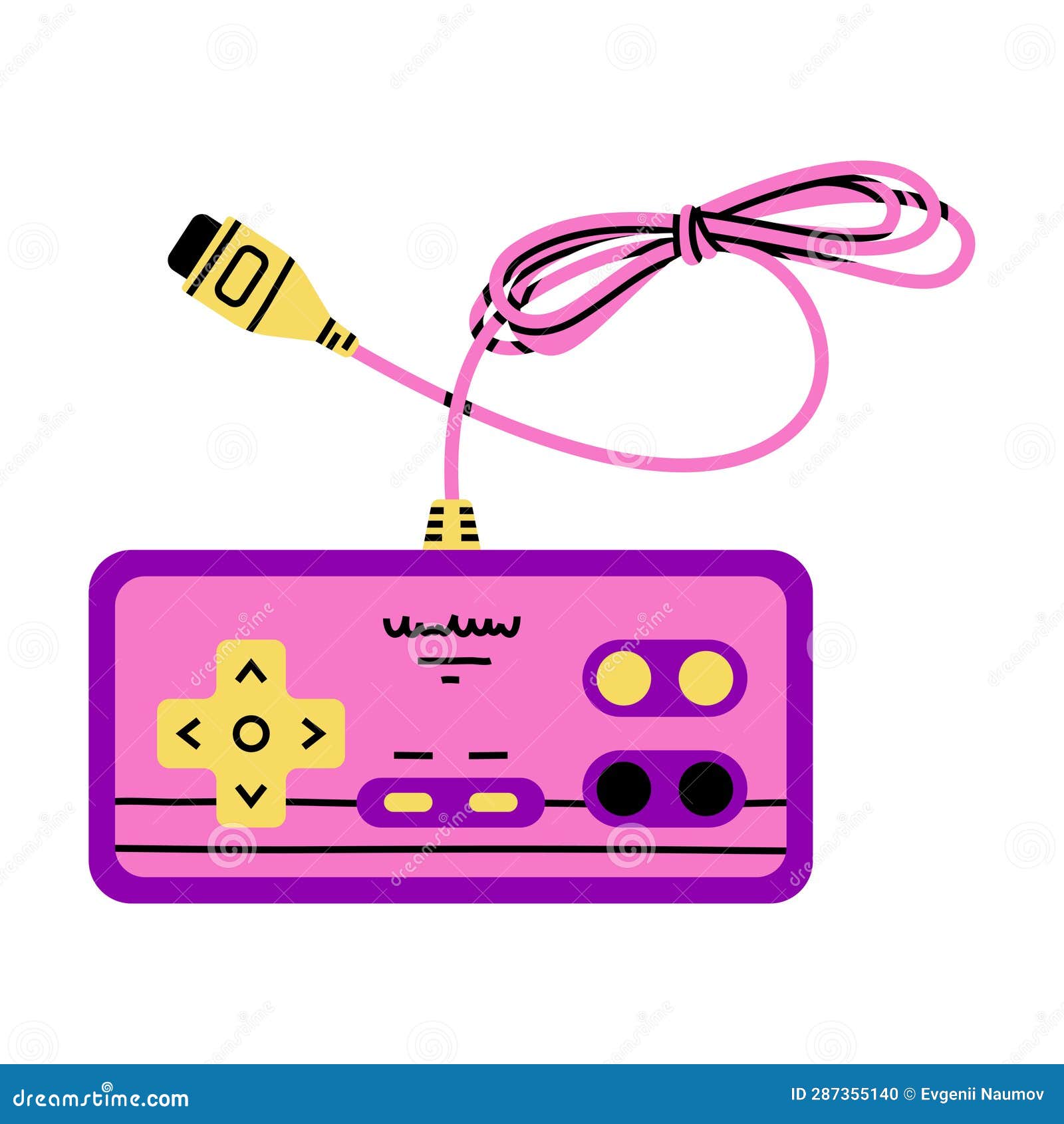 Music Player As Bright Item from Nineties Vector Illustration Stock ...