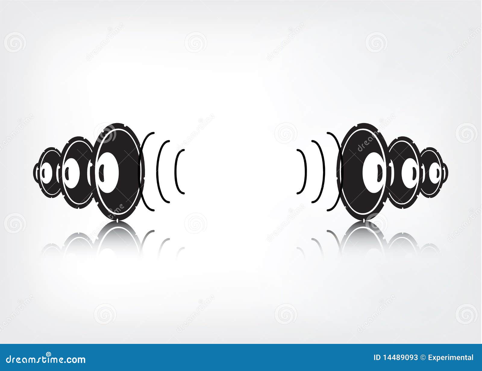 Music Player Columns Design Stock Vector - Illustration of abstract ...