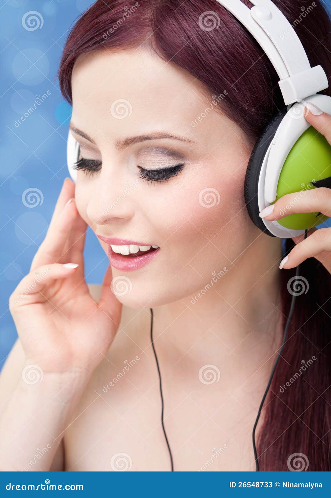 Music portrait stock image. Image of bright, adult, happy - 26548733
