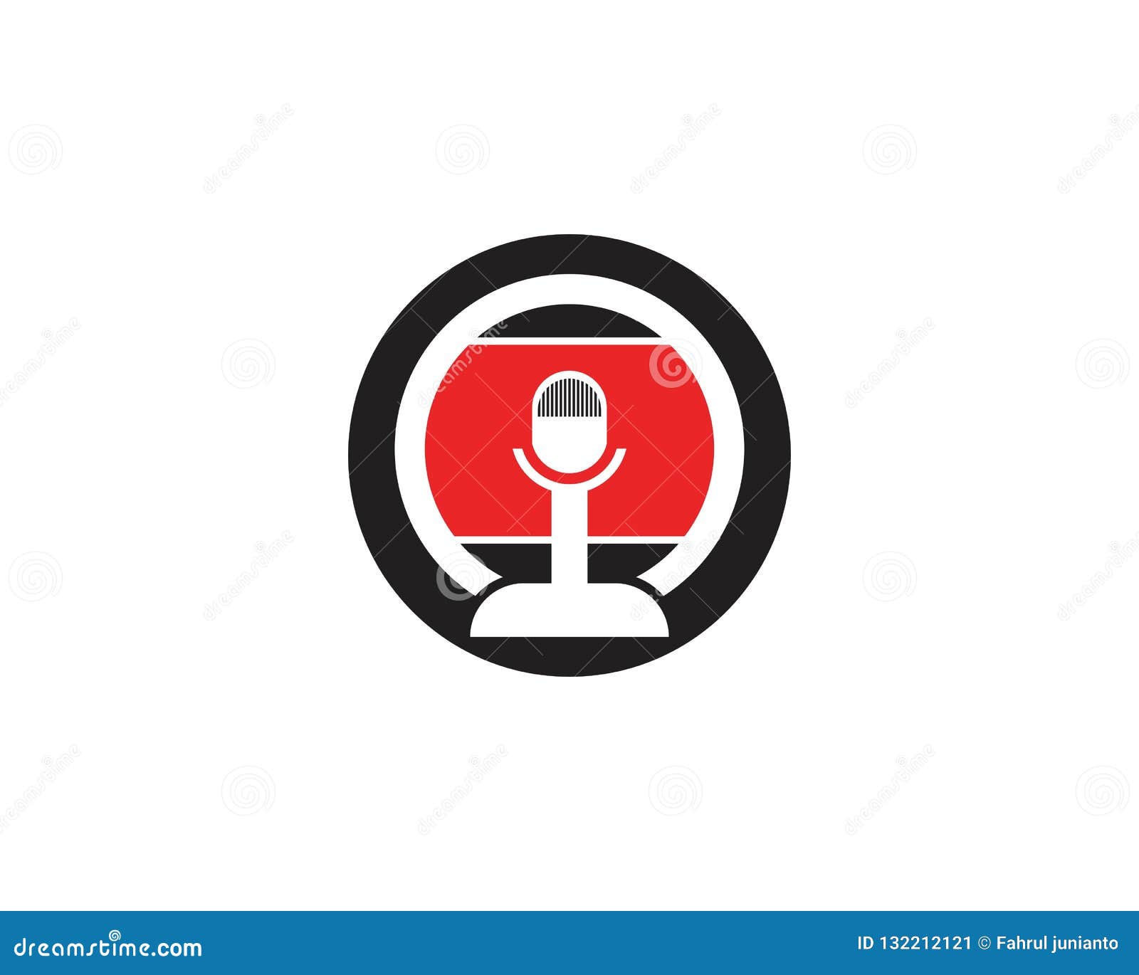 Music Record Icon Logo Vector Stock Vector - Illustration of circle ...