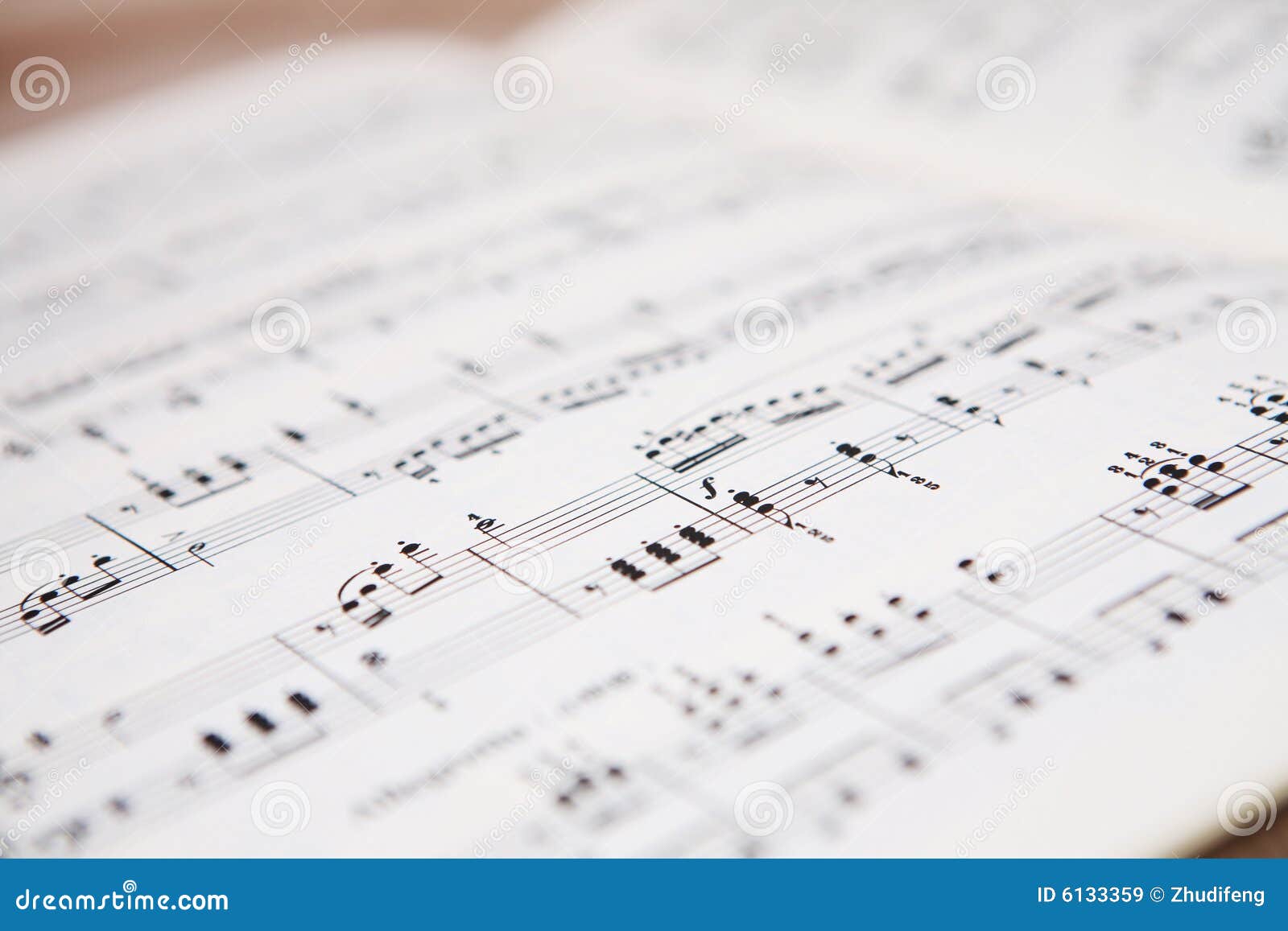 Music Score Picture. Image: 6133359