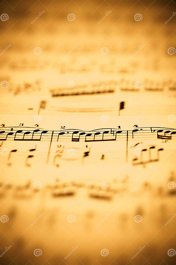 Music sheet stock image. Image of group, forte, paper, musical - 397549