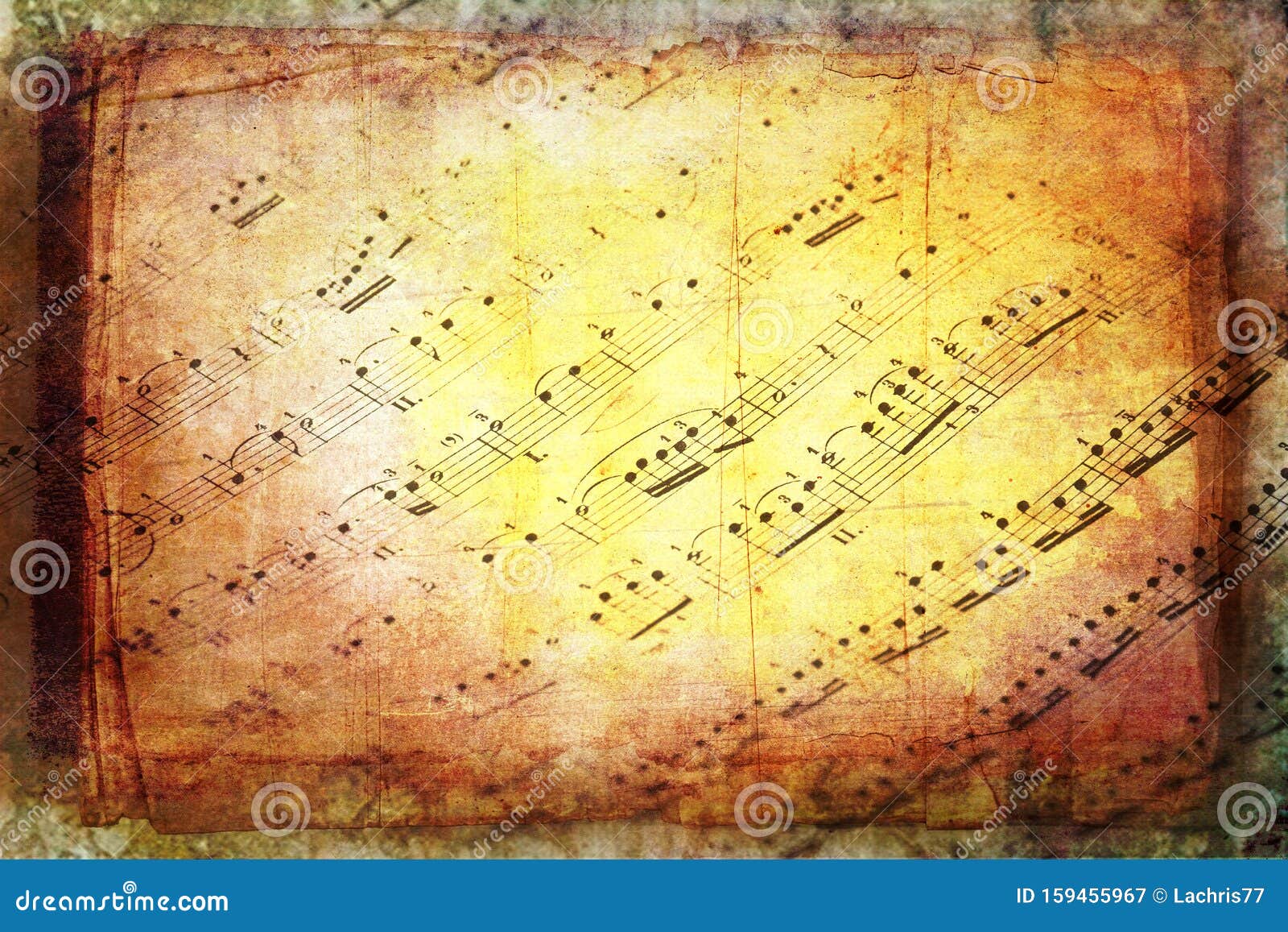 Music, Sheet Music, Background Stock Image - Image of musical, aged ...