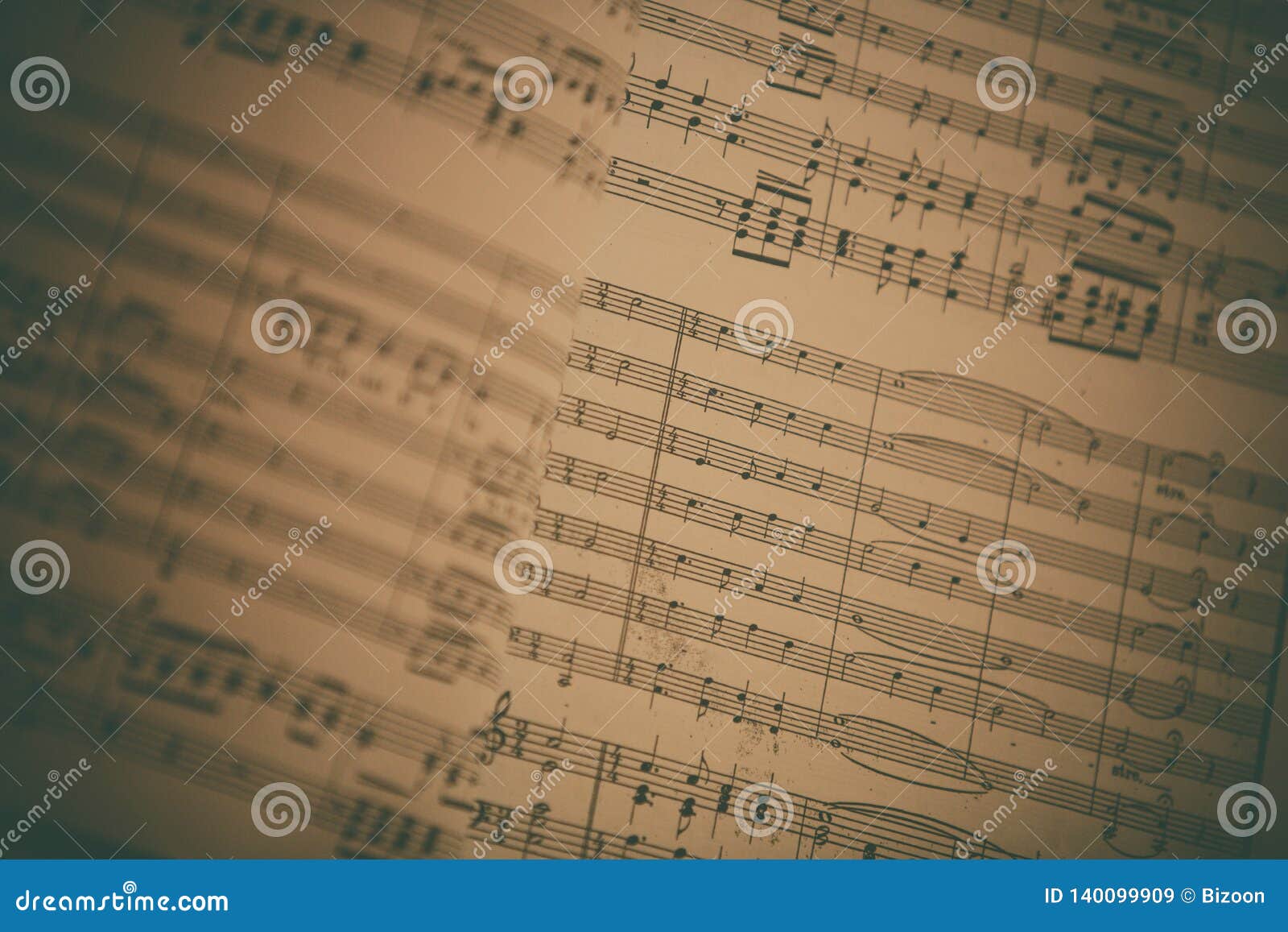 Music sheet with notes stock image. Image of paper, creative - 140099909