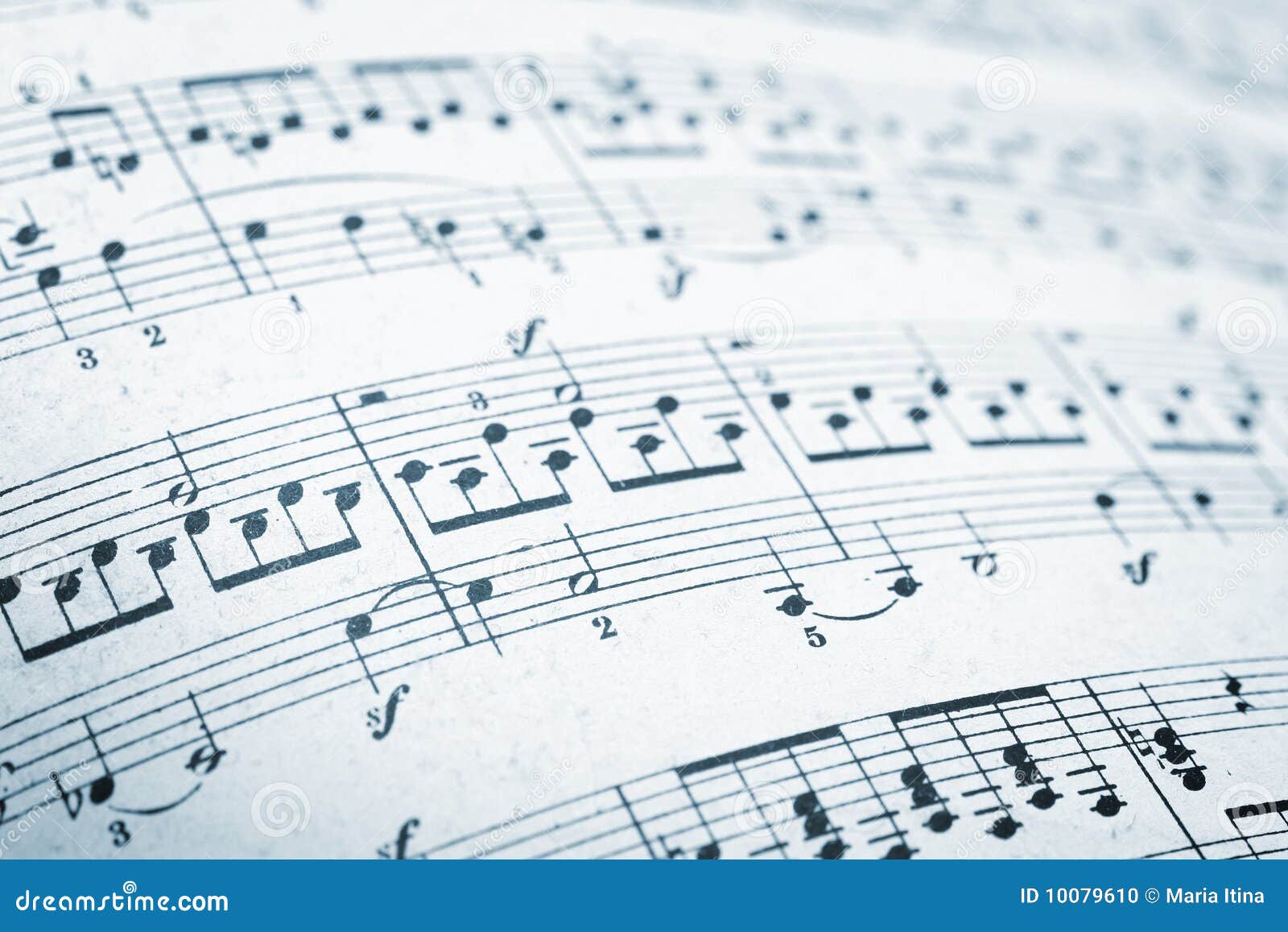 Music sheets pages macro stock photo. Image of classical - 10079610