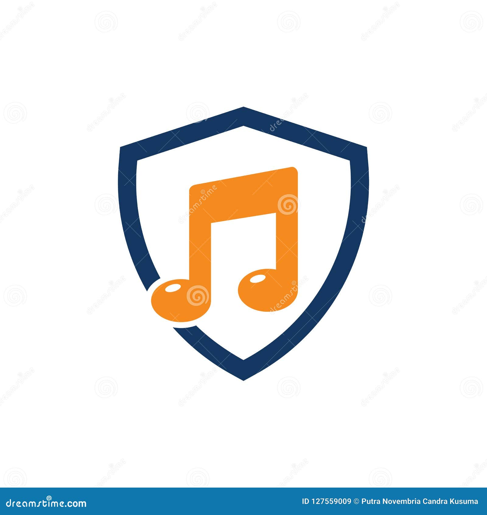 Music Shield Logo Icon Design Stock Vector - Illustration of audio ...