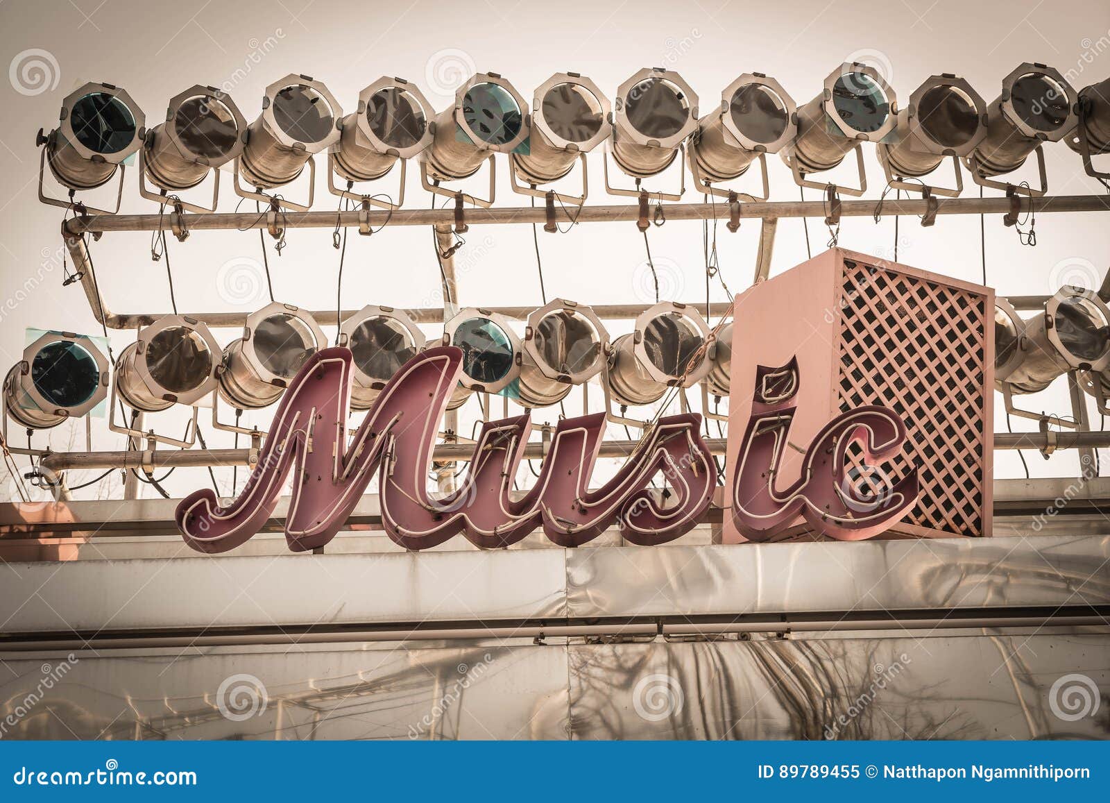 Music sign stock image. Image of band, live, western - 89789455