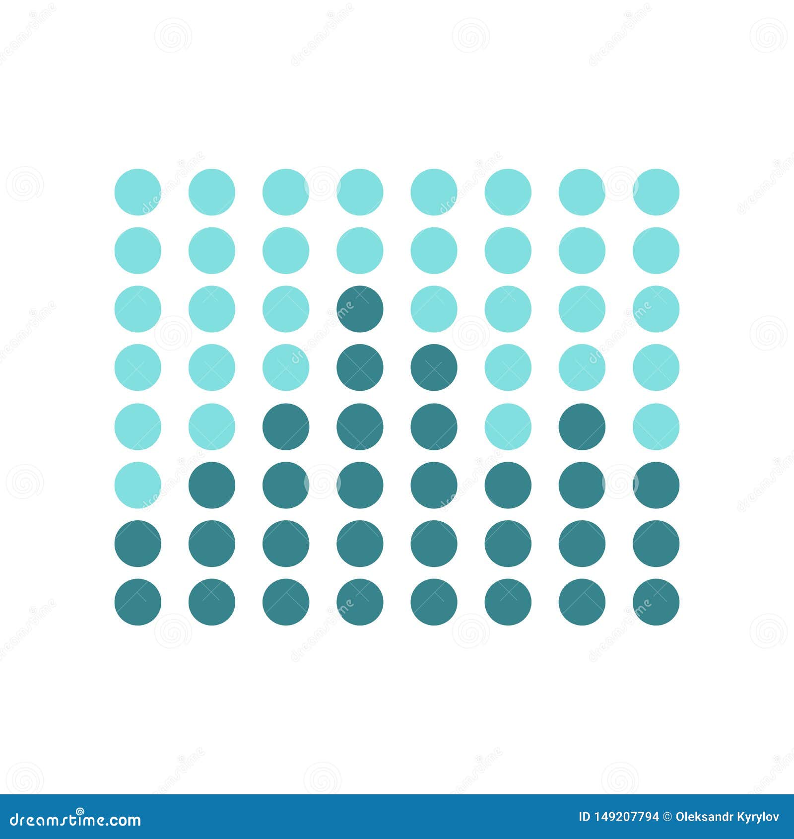 Music and Sound Equalizer, Circle Music Wave Indicator. Vector ...