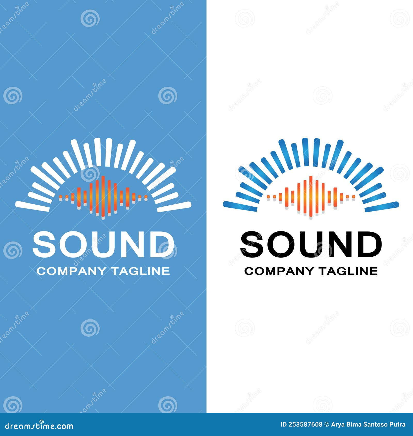 Music Sound Wave Logo Icon Vector, Speaker and Headset Stock Vector ...