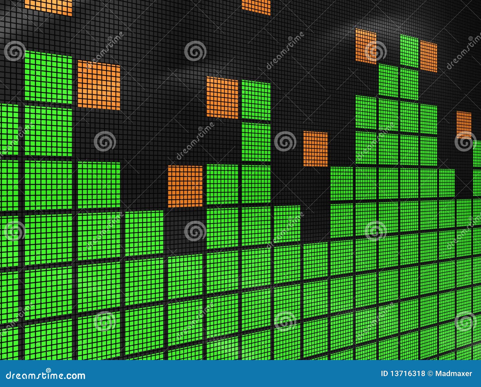 Music Spectrum Logo Vector, With A Minimalist Style | CartoonDealer.com ...