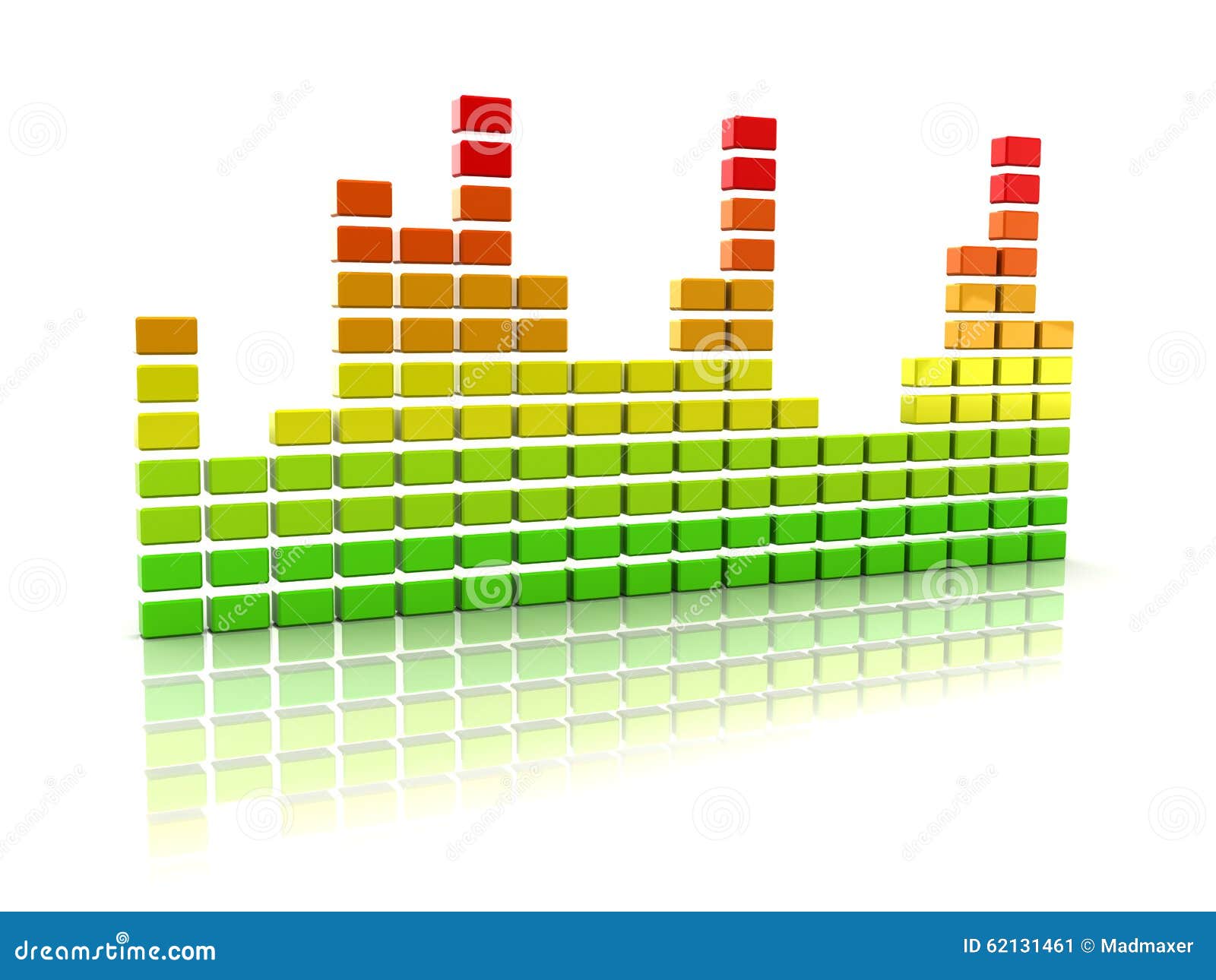 Music Spectrum Logo Vector, With A Minimalist Style | CartoonDealer.com ...