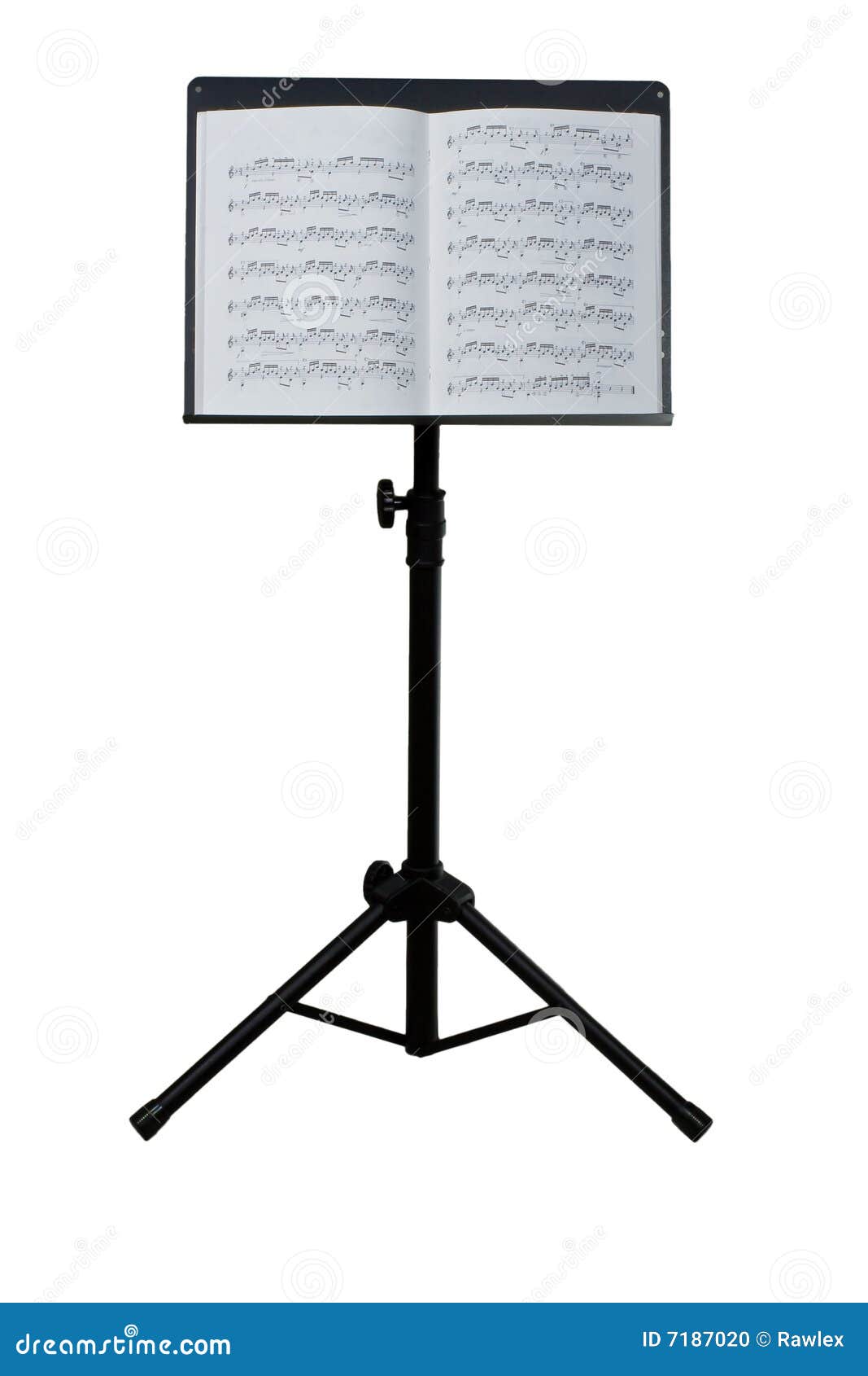 Music stand stock photo. Image of rack, orchestration - 7187020