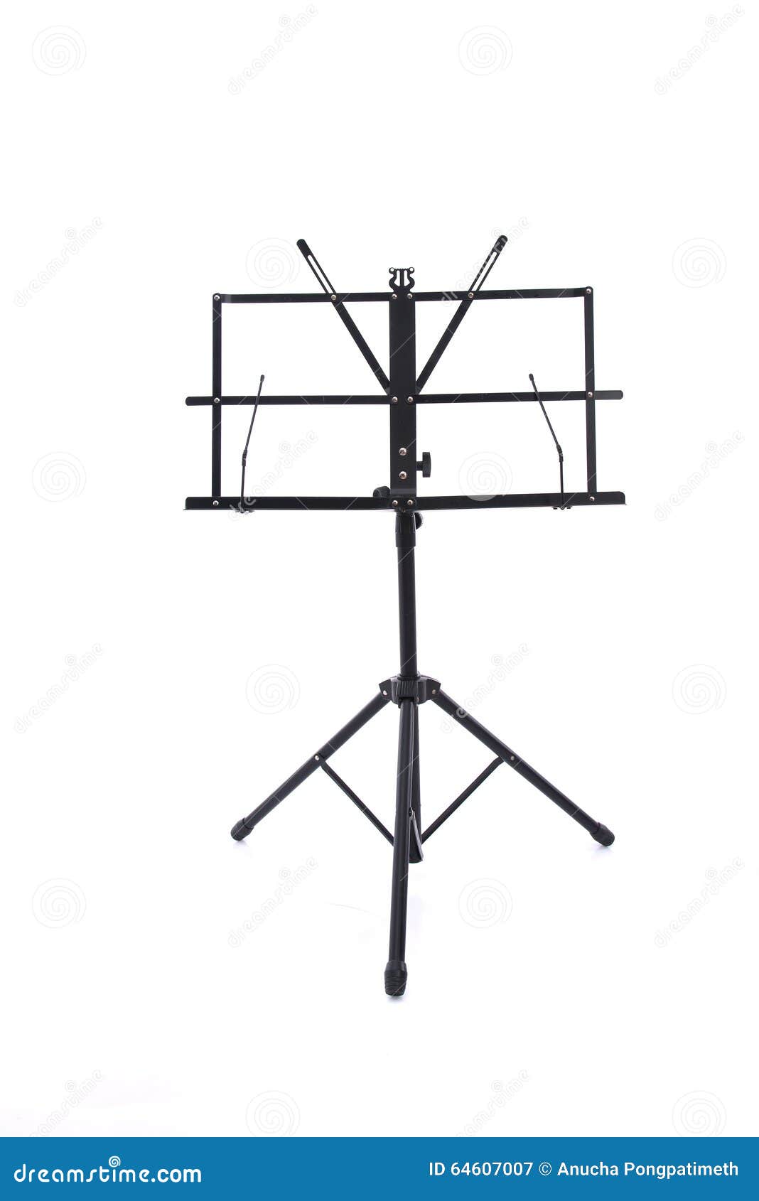 Music stand stock image. Image of composition, band, musician - 64607007