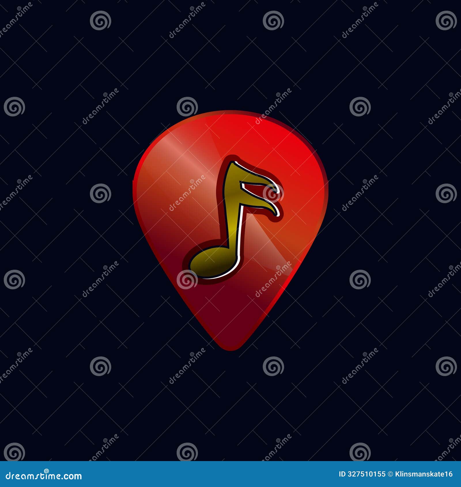 Music or Studio Label Logo Design Template Illustration Stock Vector ...