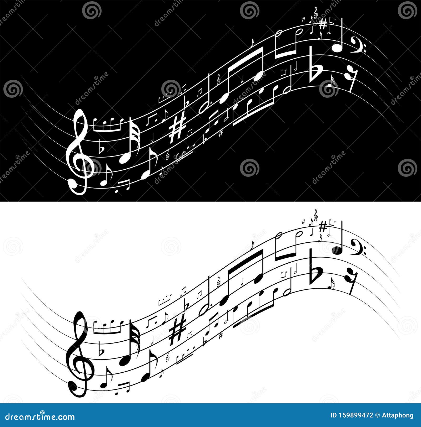 Music Symbol Background , Elements Musical Background Music Background ...