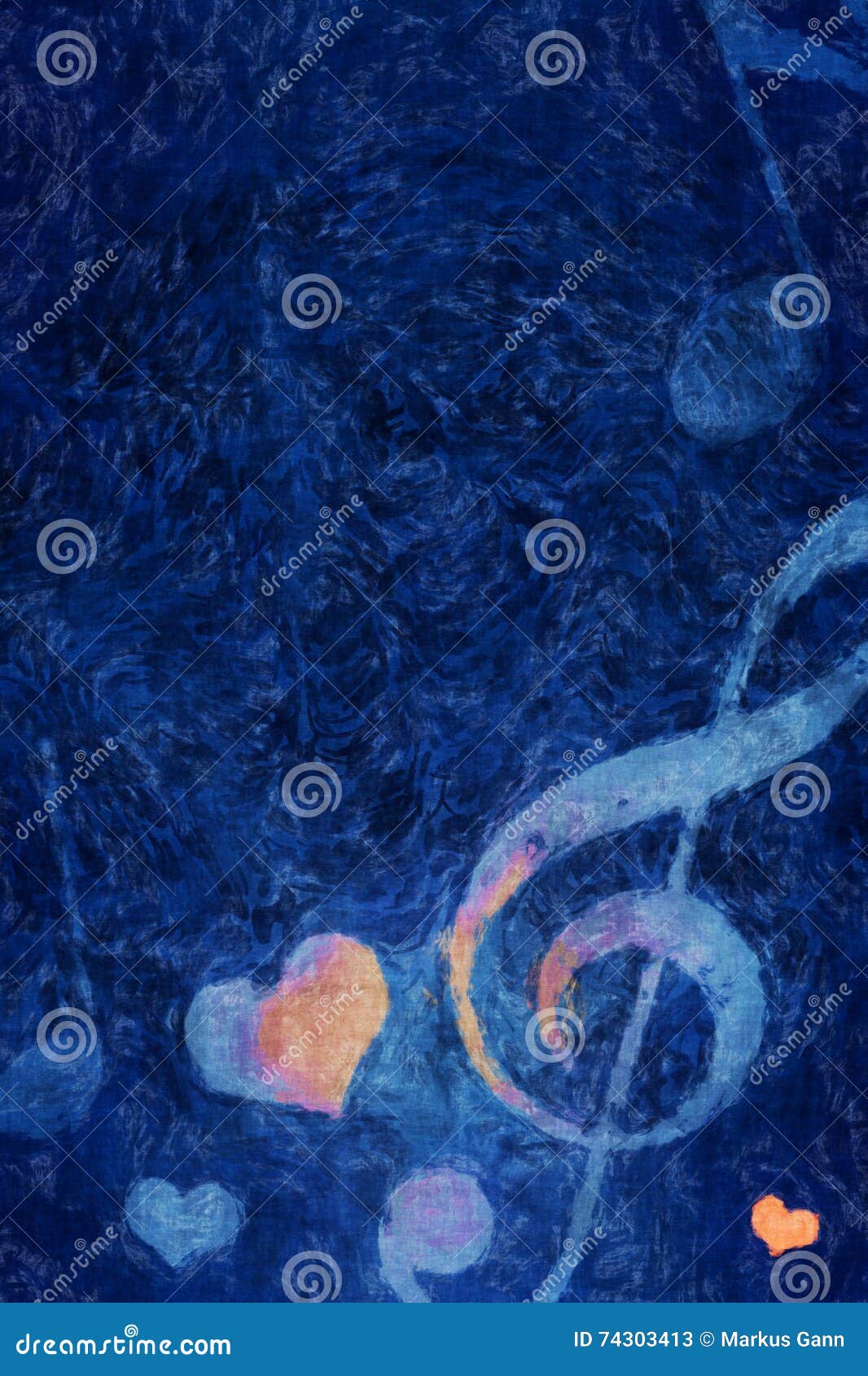 Music symbols background stock illustration. Illustration of artistic ...