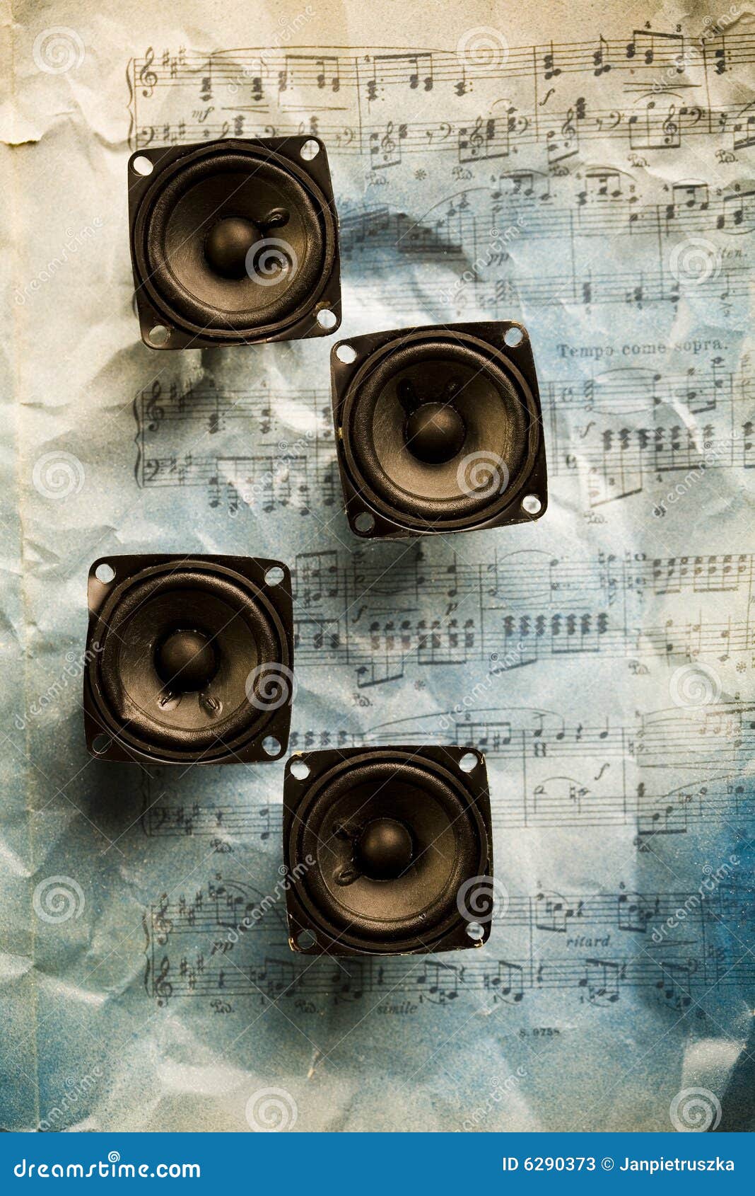 Music system stock image. Image of composer, notes, melody - 6290373