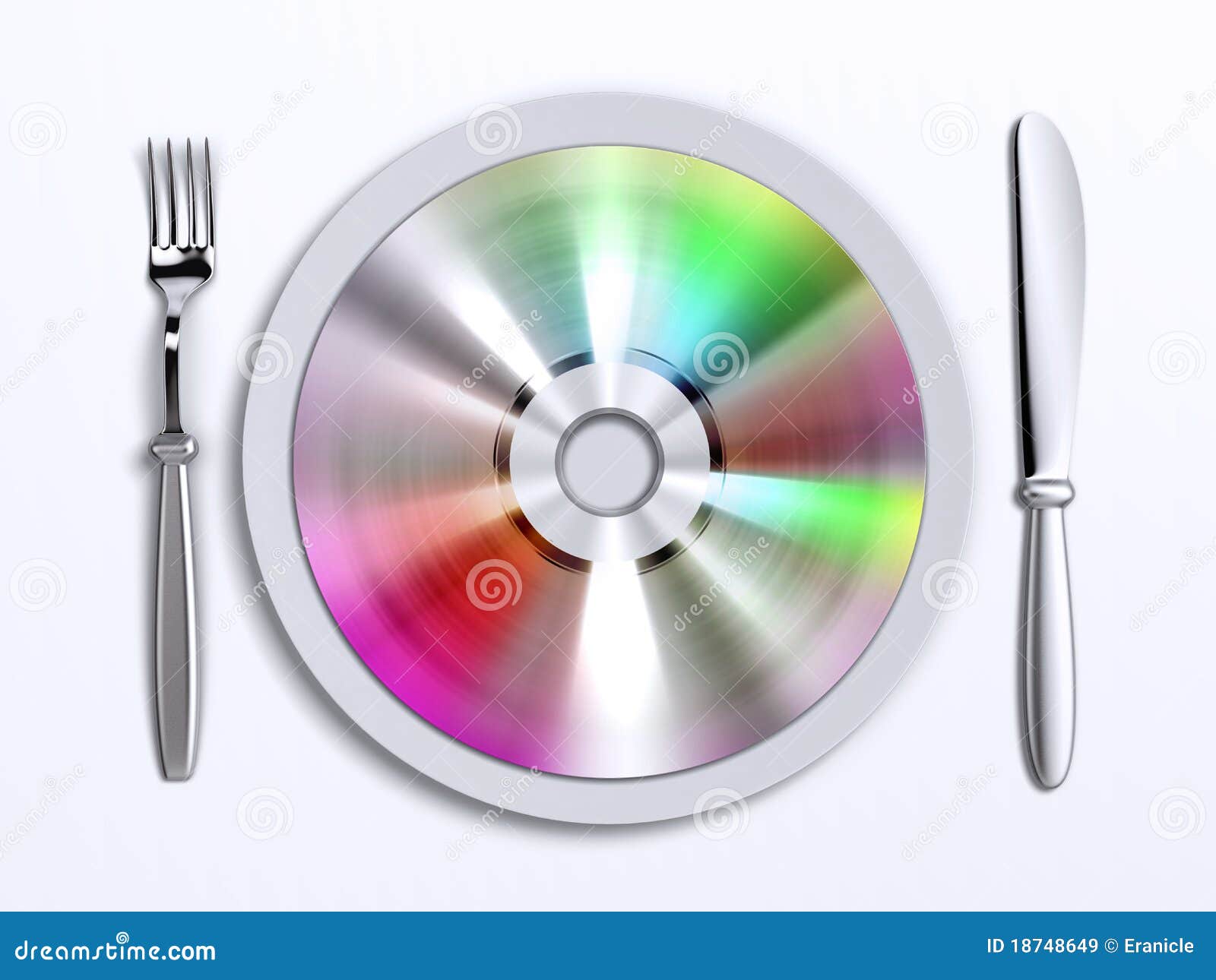 Music taste stock illustration. Illustration of compact - 18748649