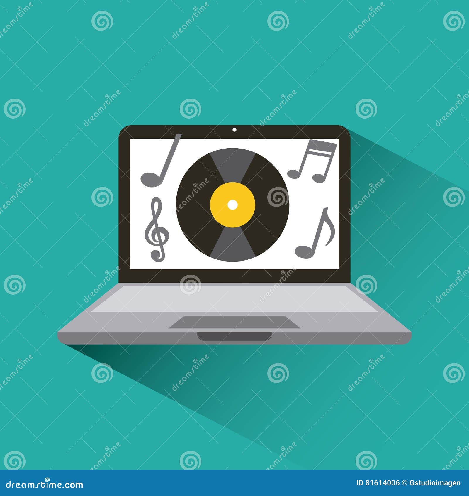Music and Technology Design Stock Vector - Illustration of design ...