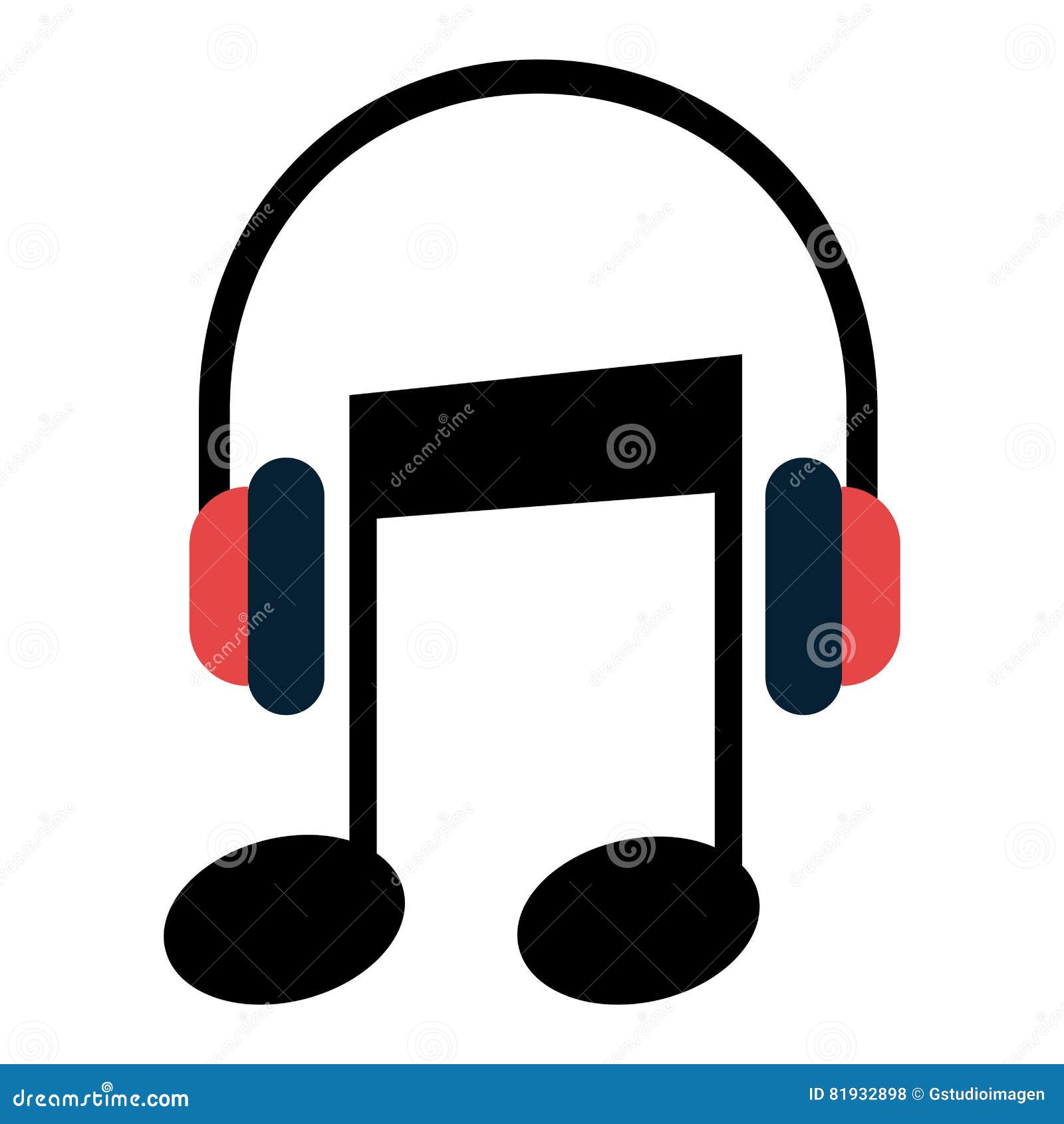 Music and Technology Symbol Design. Stock Vector - Illustration of disc ...