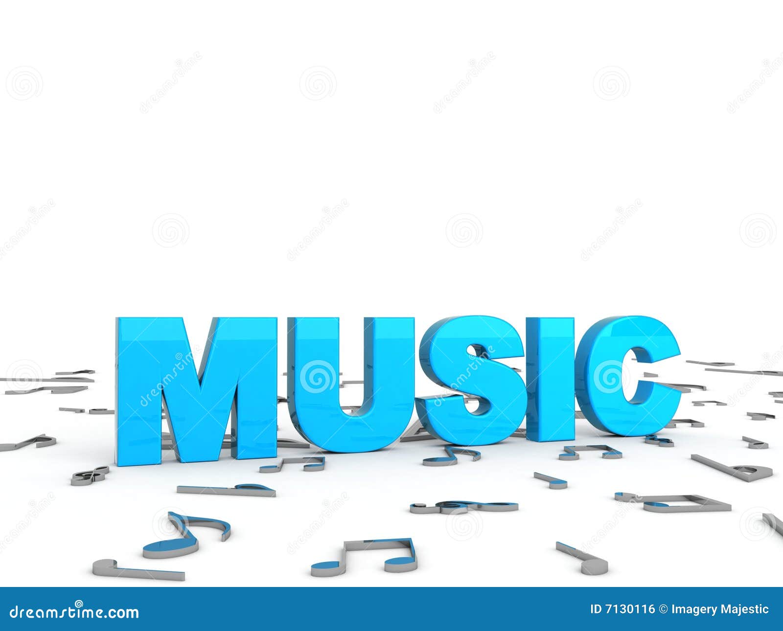Music text stock illustration. Illustration of notes, three - 7130116