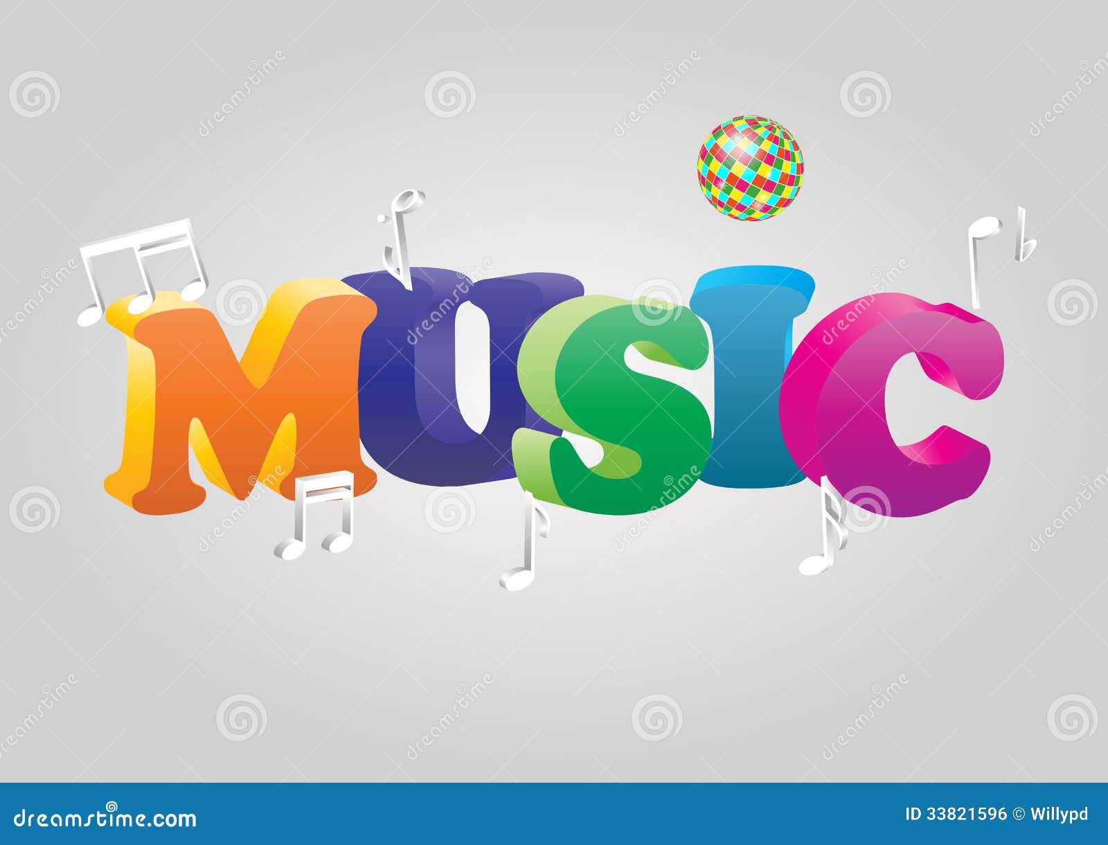 Music text stock vector. Illustration of rock, disco - 33821596