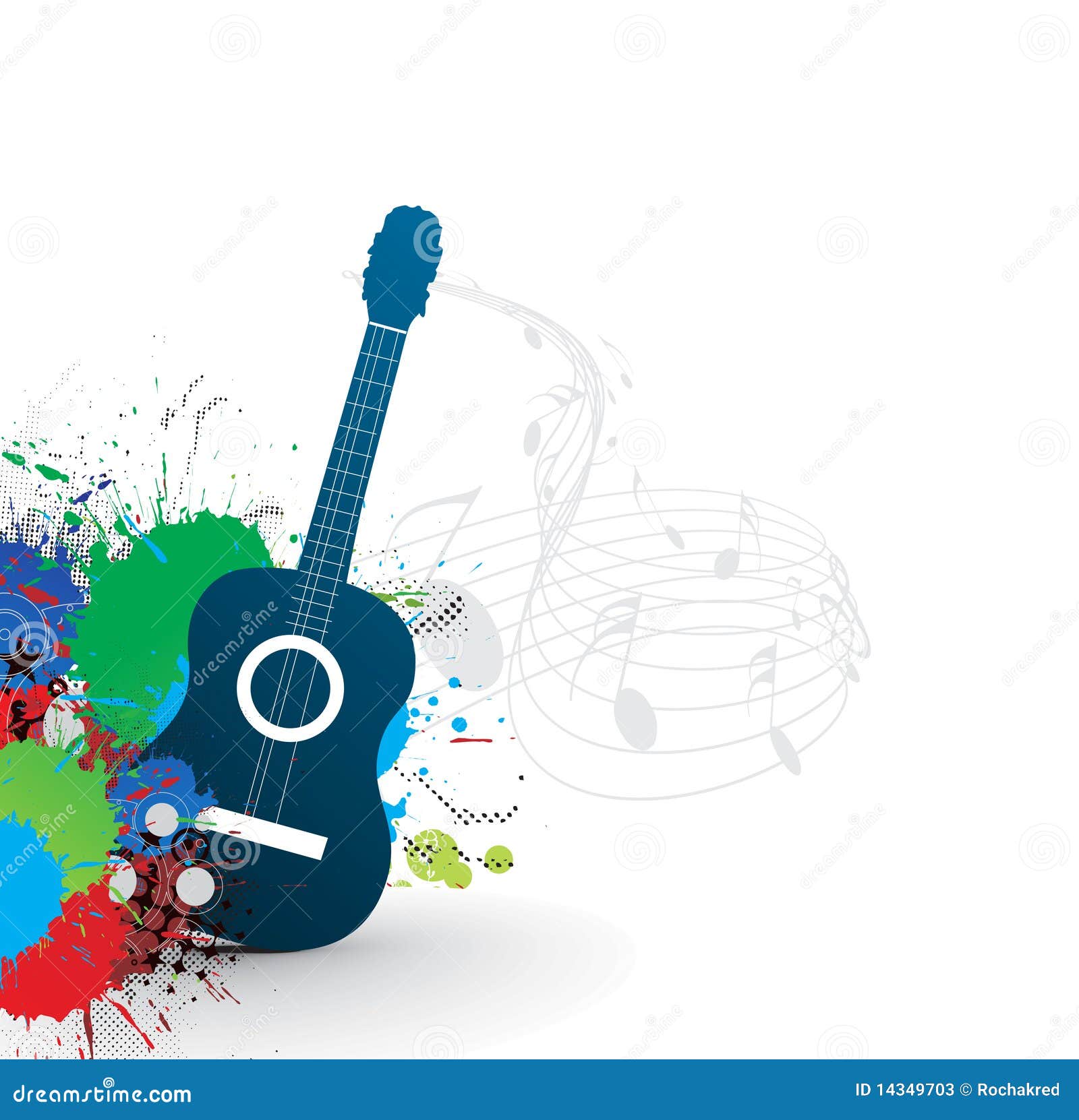 Music theme stock vector. Illustration of ornate, musical - 14349703