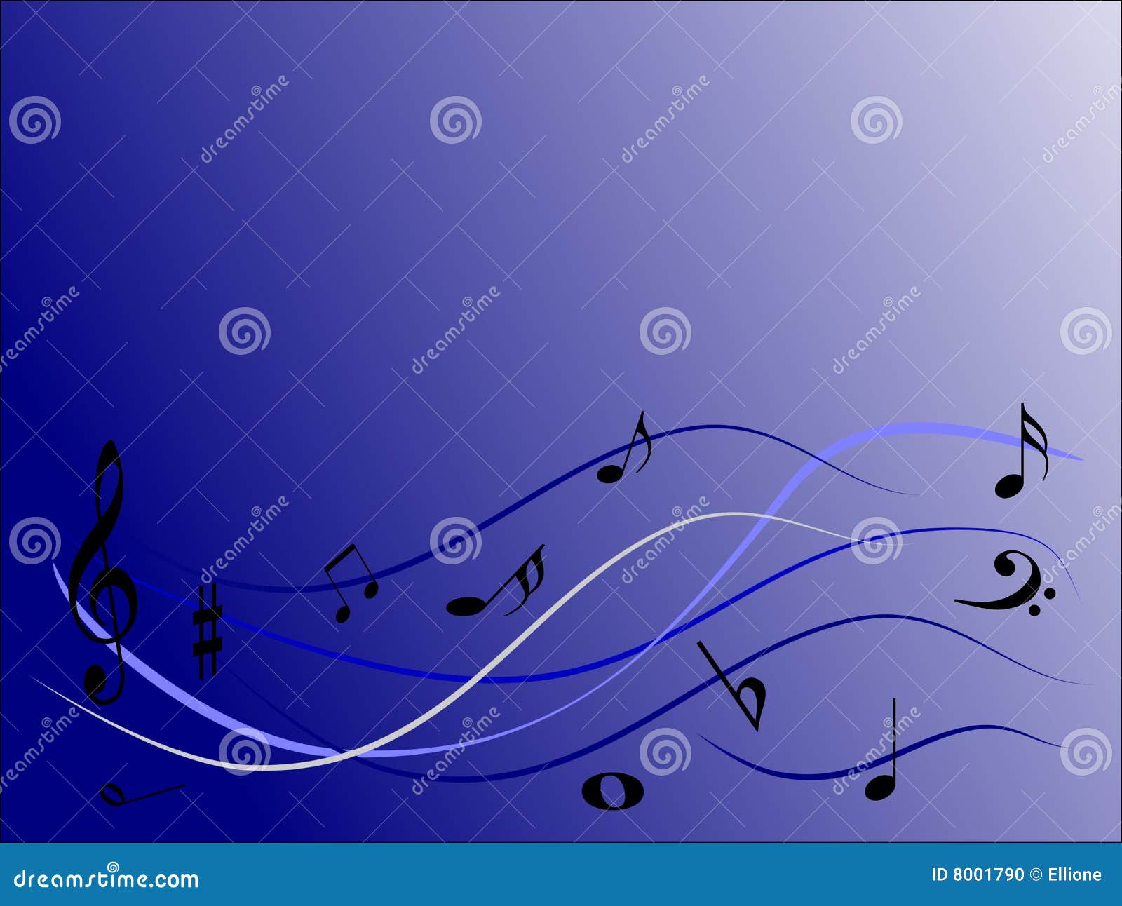 Music theme stock illustration. Illustration of design - 8001790