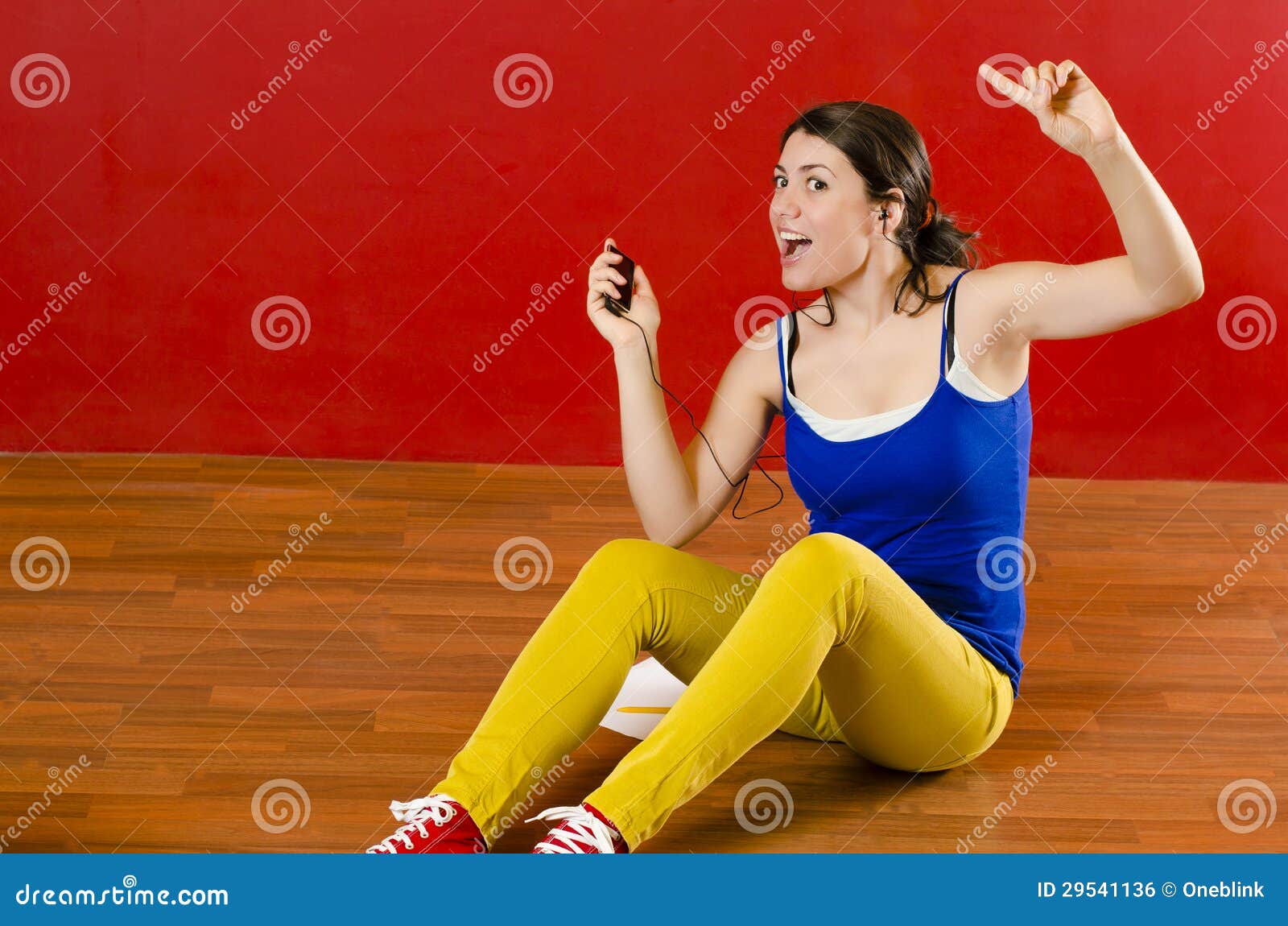 Music Time stock photo. Image of attractive, listen, lifestyle - 29541136