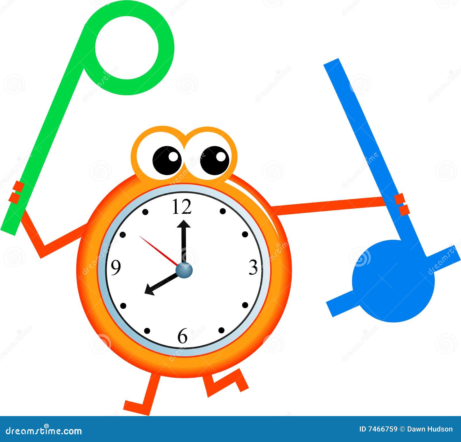 Music time stock illustration. Illustration of conceptual - 7466759