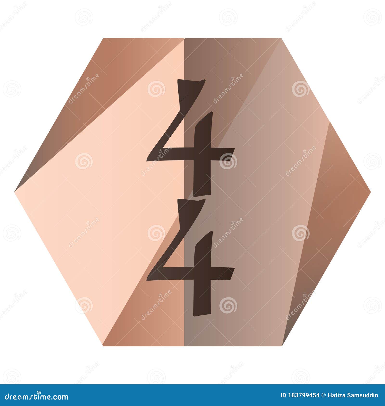 Time Signature Icon Of 3 Types Color, Black And White, Outline ...