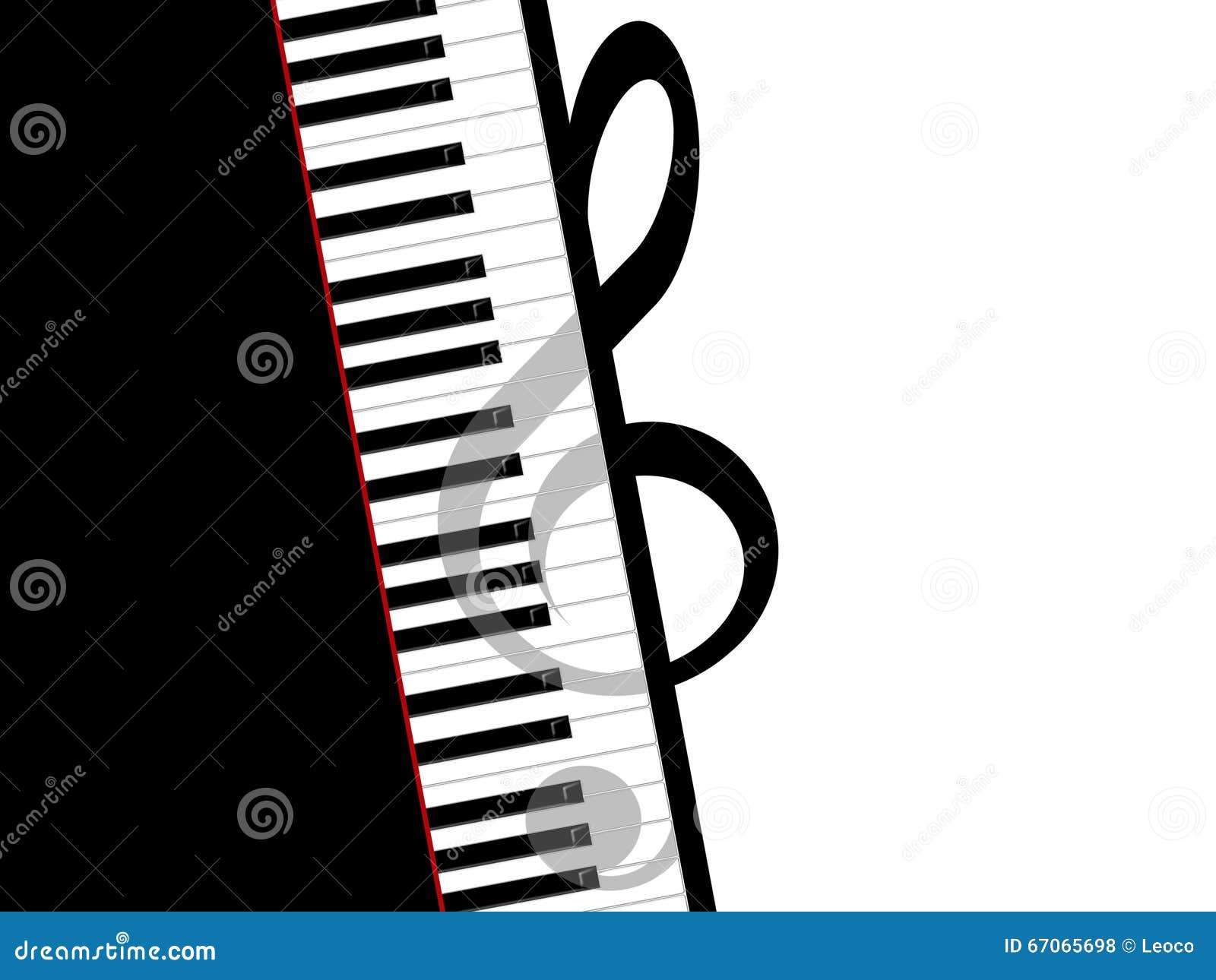 Music stock illustration. Illustration of clef, music - 67065698
