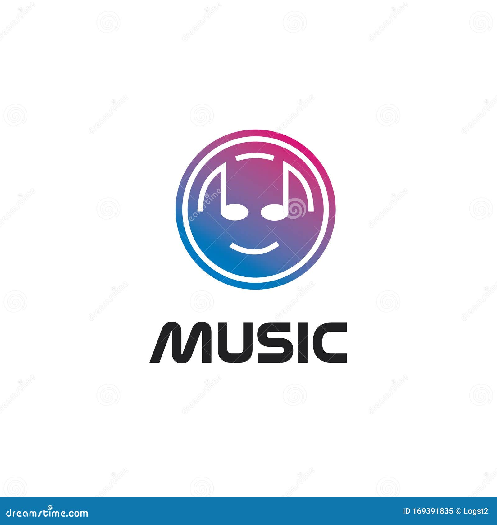Music Vector Logo. Music Icon. Music Emblem. Stock Vector ...