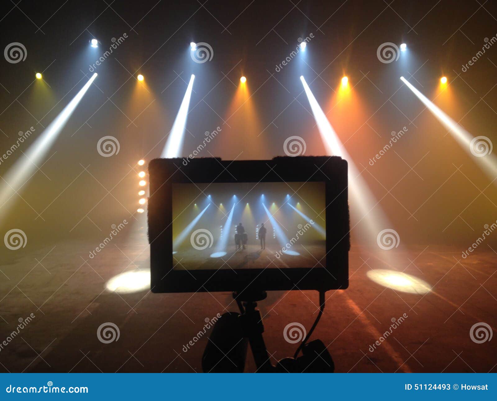 Music video stock image. Image of light, video, stage - 51124493