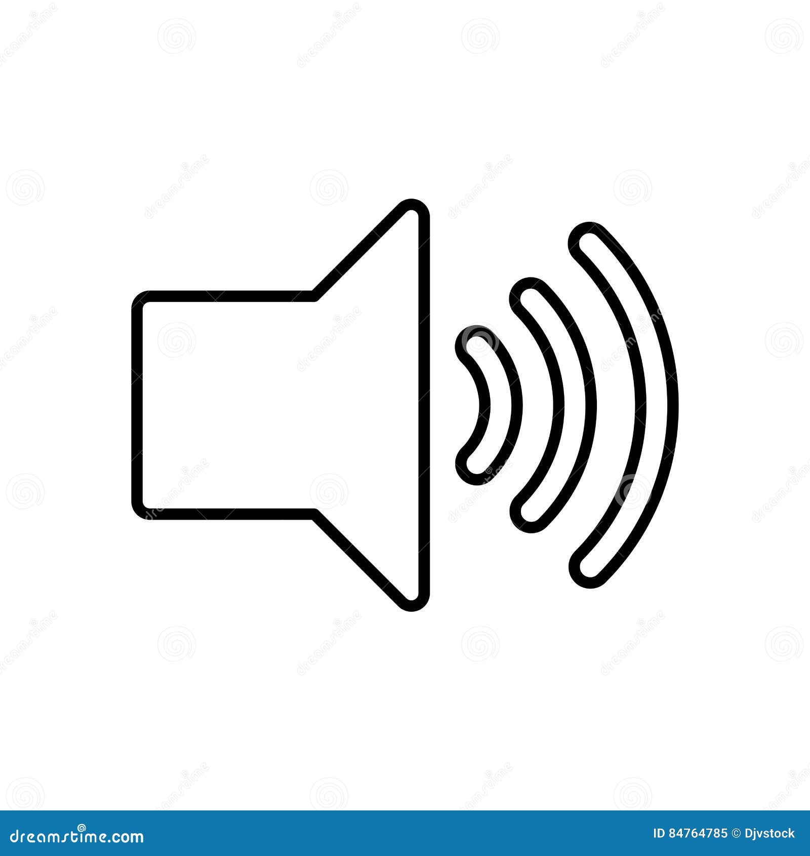 Music volume control stock illustration. Illustration of computer ...