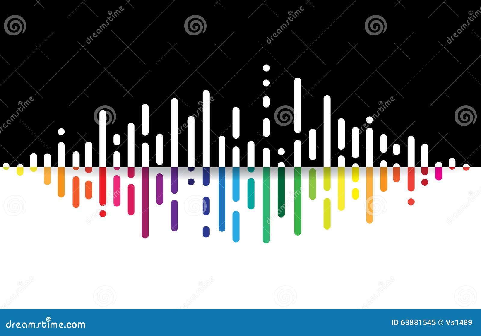 Music Volume Equalizer Computer Technology Concept Business Bac Stock ...