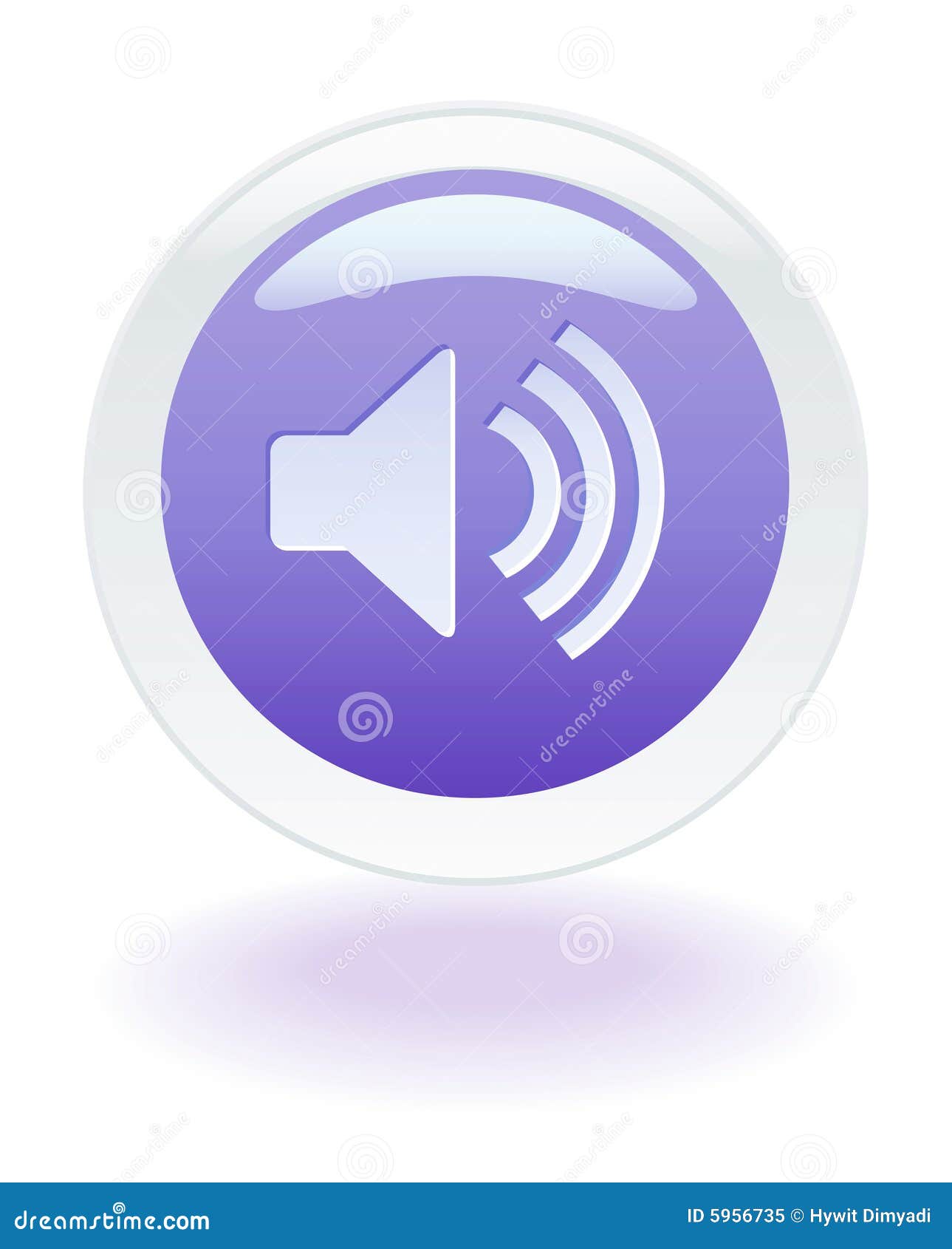 Music Volume icon stock vector. Illustration of shape - 5956735