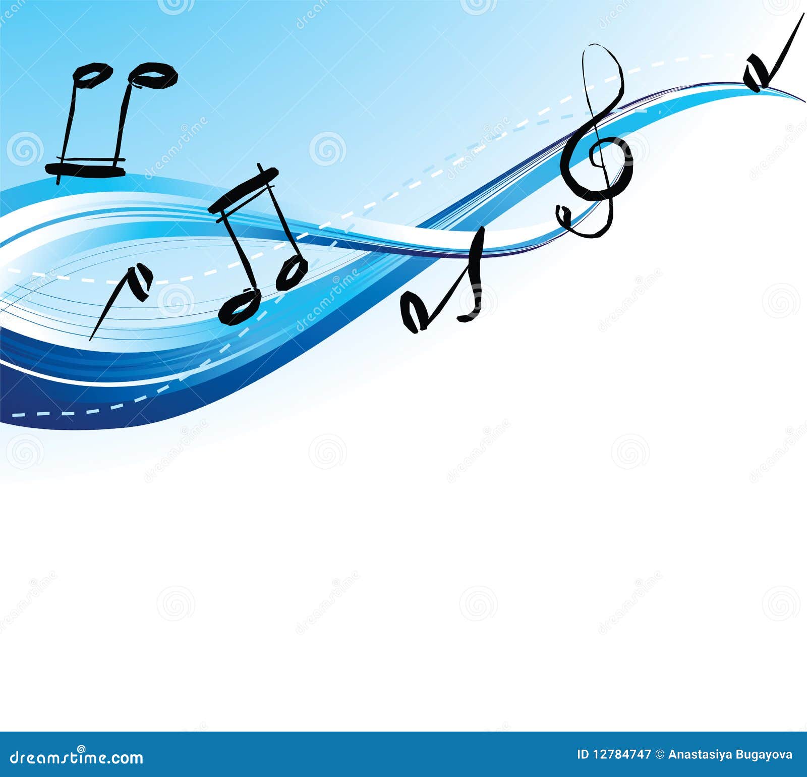 Music wave stock vector. Illustration of graphic, listen - 12784747