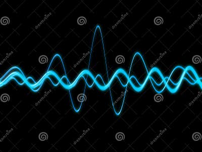 Music wave stock illustration. Illustration of electricity - 1891377