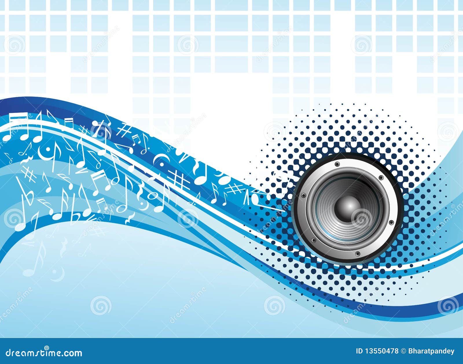 Music Wave Vector Design Royalty Free Stock Photos - Image: 13550478