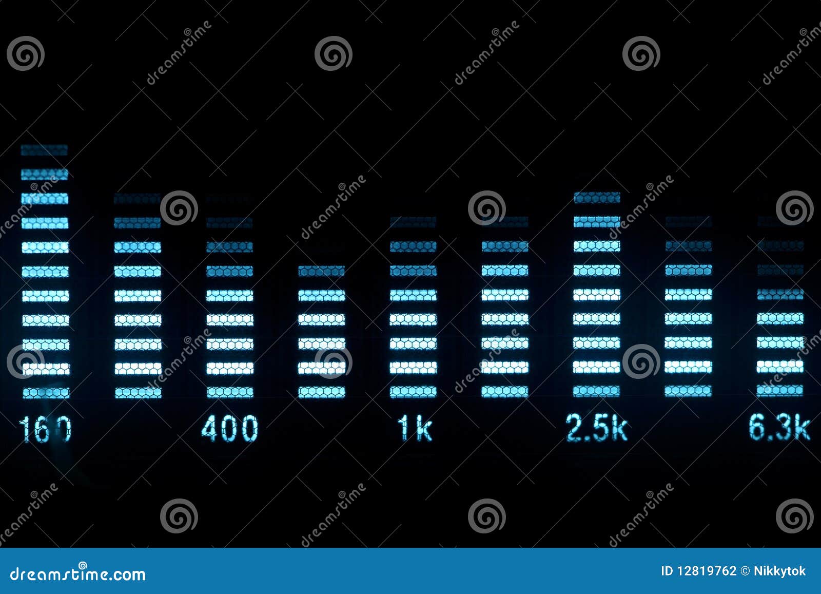 Music waveform stock photo. Image of listening, abstract - 12819762