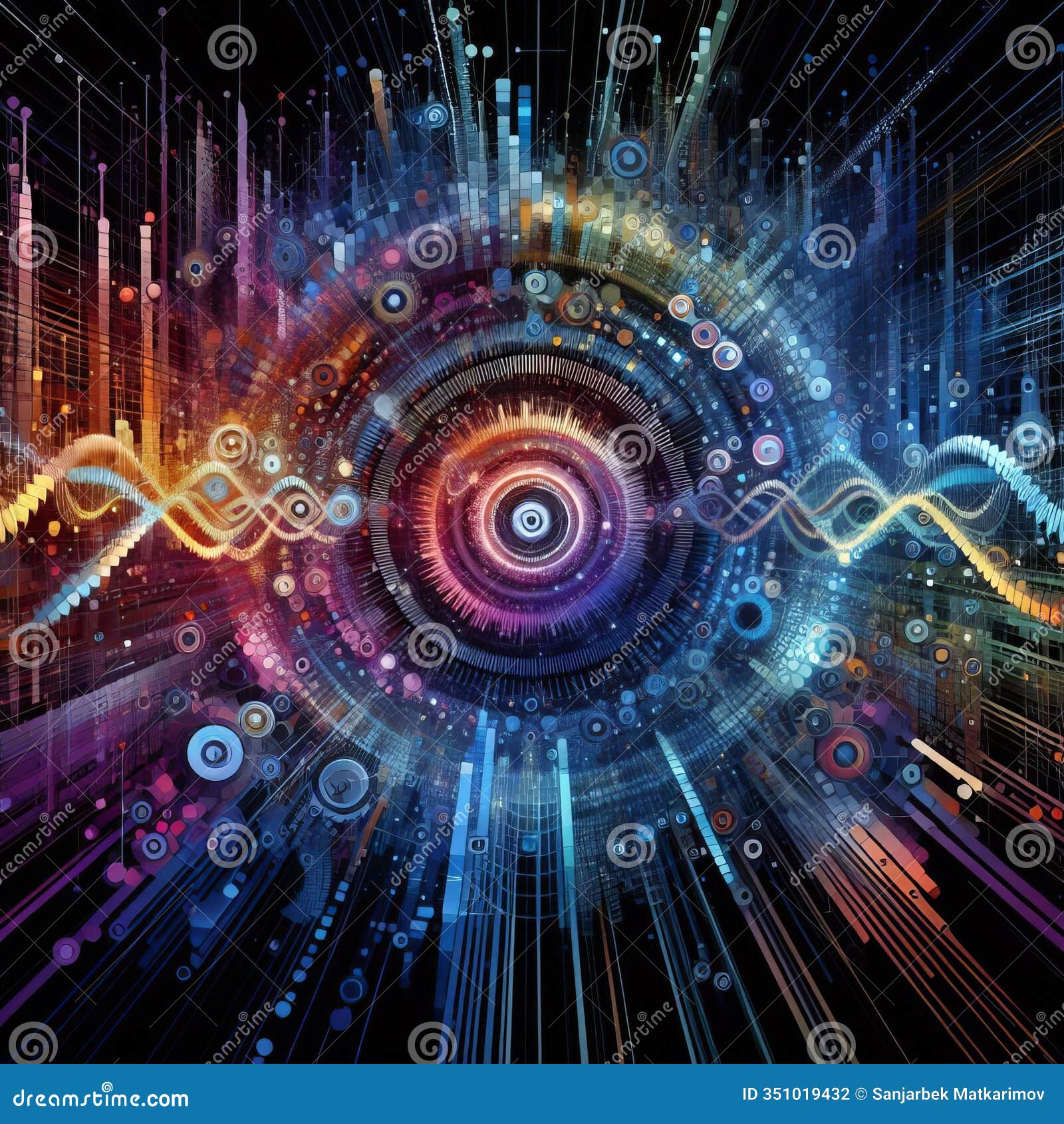 Visualize Sound Frequencies Amplitude Graph Showcasing Different Sound ...