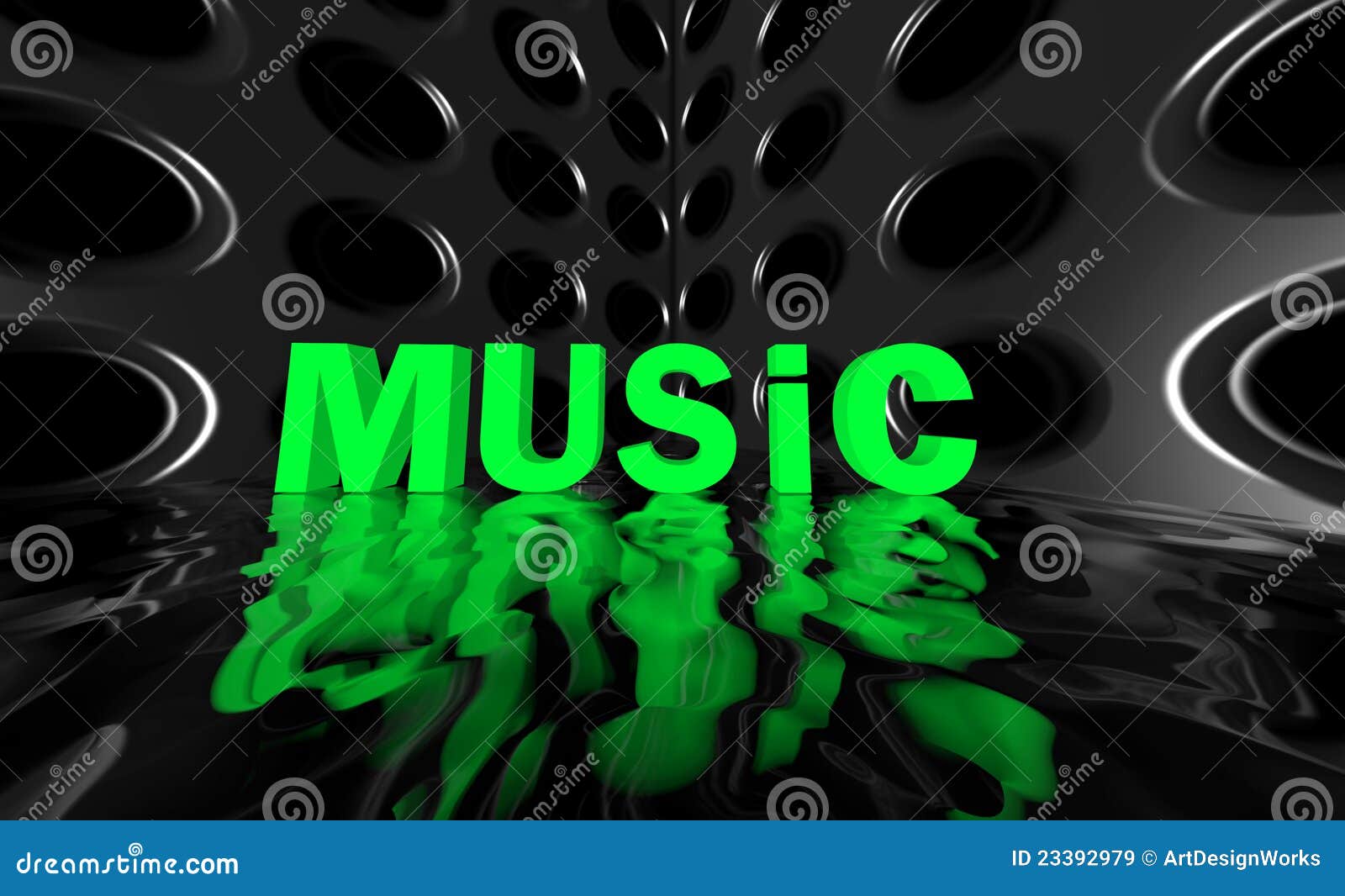 Music Wide Wave Poster Picture. Image: 23392979