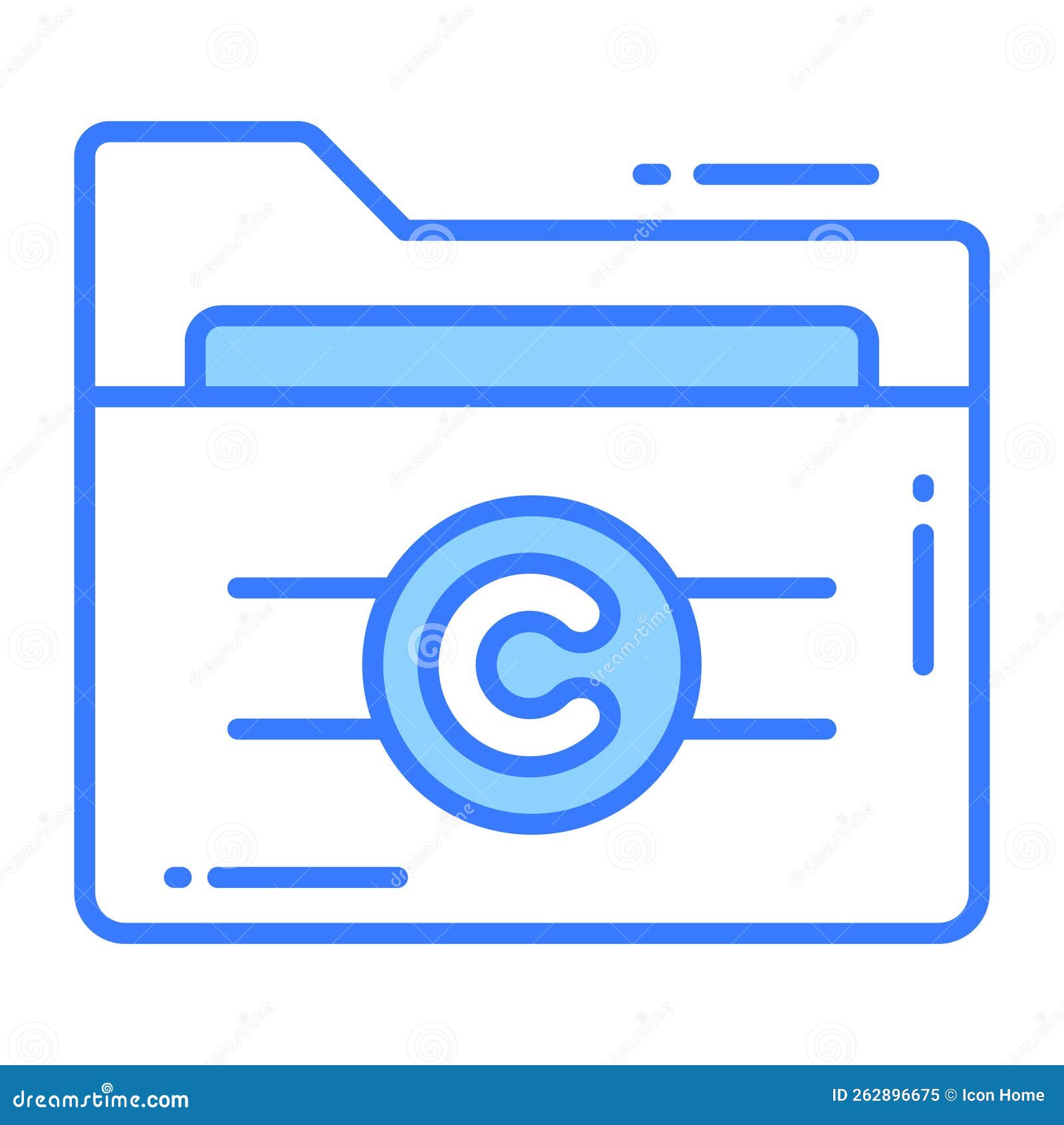 Music Work Copyright Law, Intellectual Property Icon Stock Vector ...