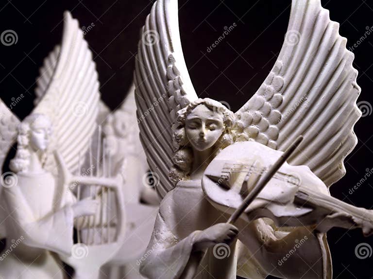 Musical Angels stock photo. Image of bible, decor, trio - 2090278