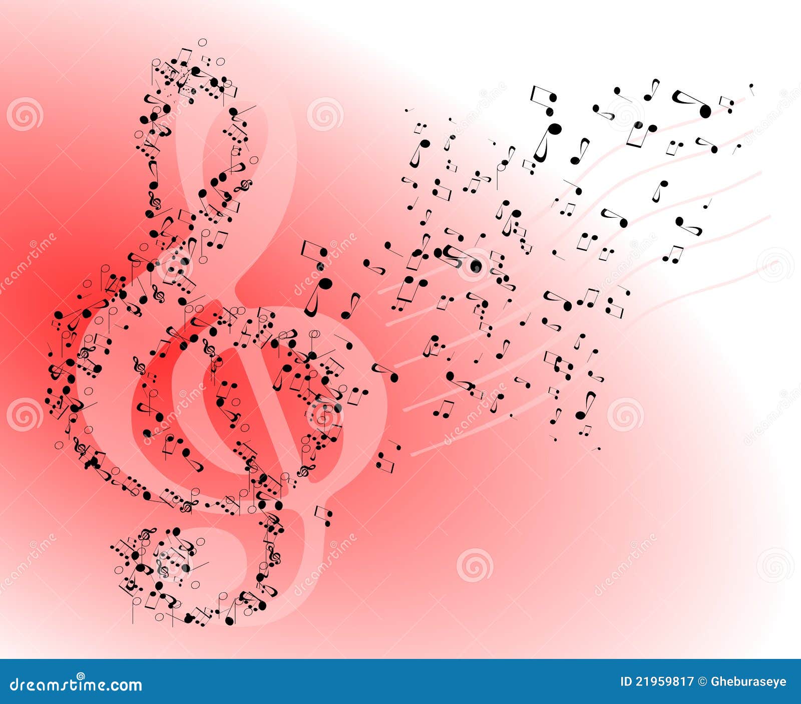 Musical background stock illustration. Illustration of happiness - 21959817